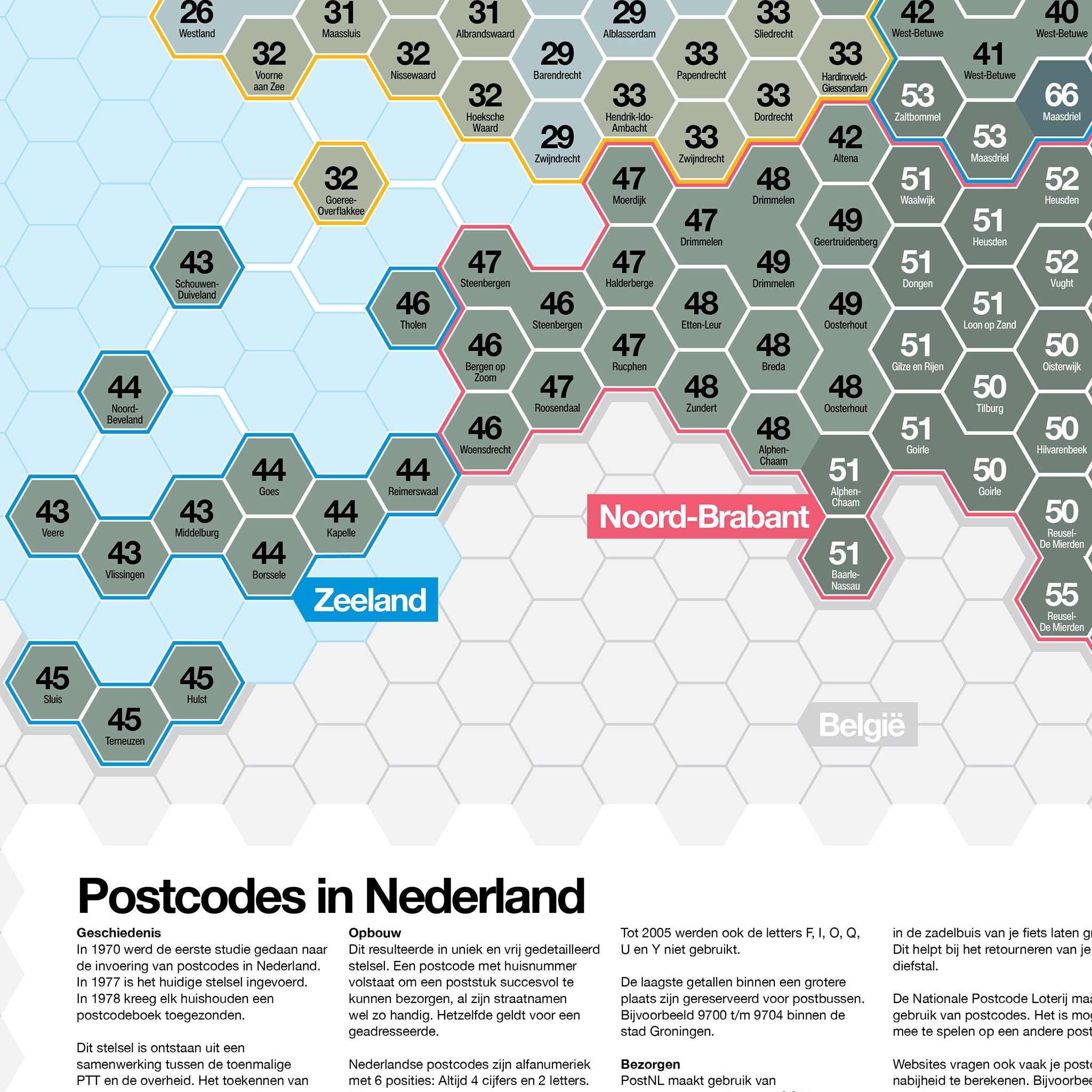 Postcode Map Of The Netherlands Studio Legenda postcode-map-of-the-netherlands-studio-legenda